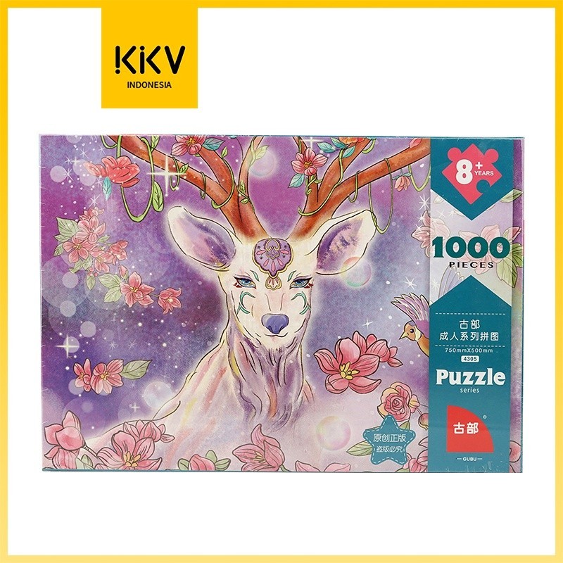 Jual SH57J KKV - Puzzle Box 1000 pieces Moose of Dreams Mainan Anak ...