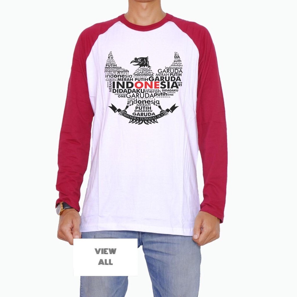 Jual VIEW_ALL KAOS RAGLAN PRIA GARUDA INDONESIA// PRODUK MURAH PROMO ...