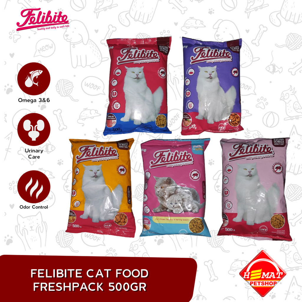 Jual Makanan Kucing Kering Felibite Adult Kitten Dry Cat Food Fresh ...