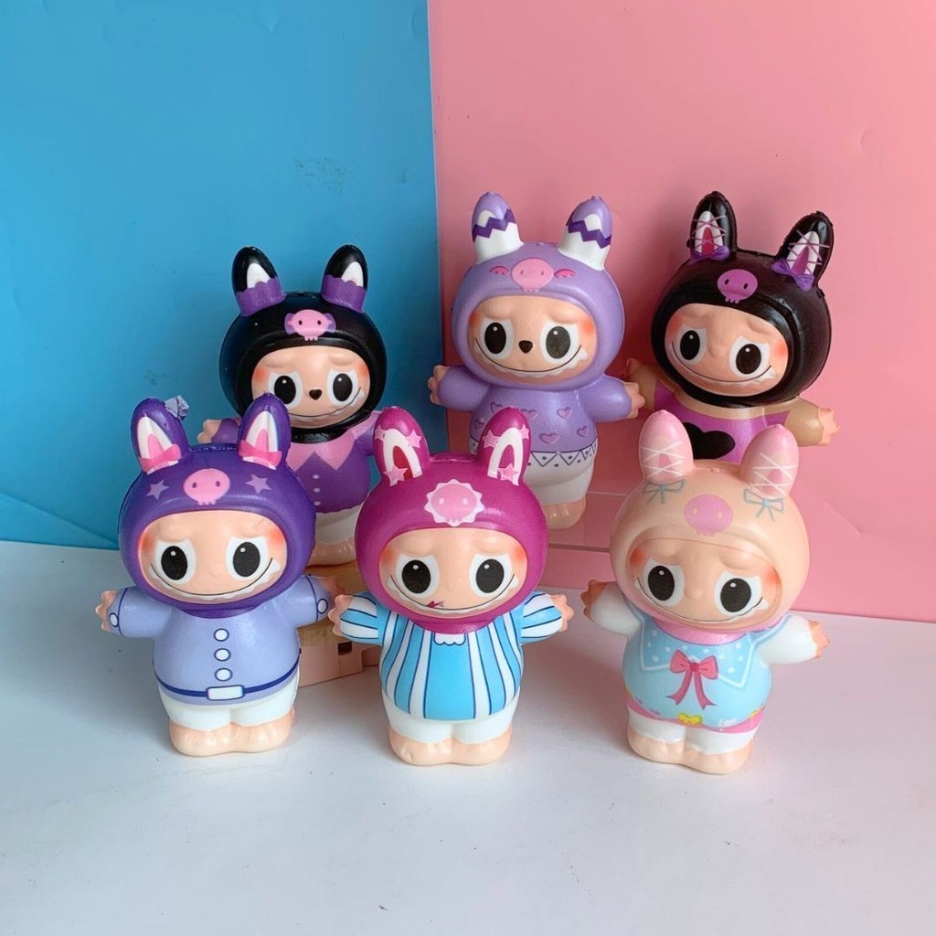 Jual LABUBU STANDING SQUISHY SOFT SLOW mainan pencetan skuishy cfc ...