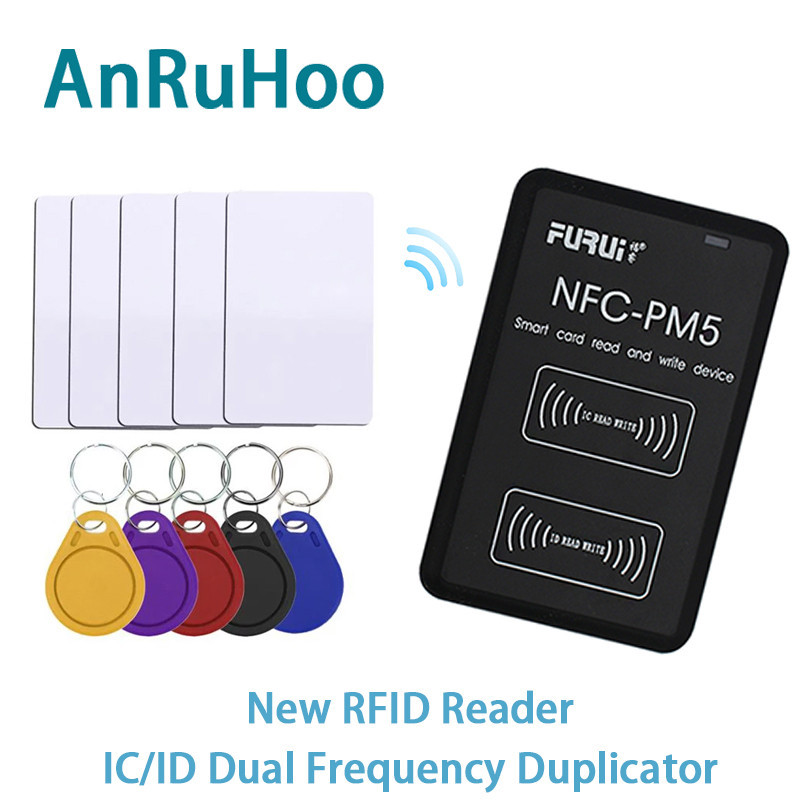Jual New Nfc-Pm5 Smart Card Reader Rfid Usb Duplicator Ic/Id Key Writer ...
