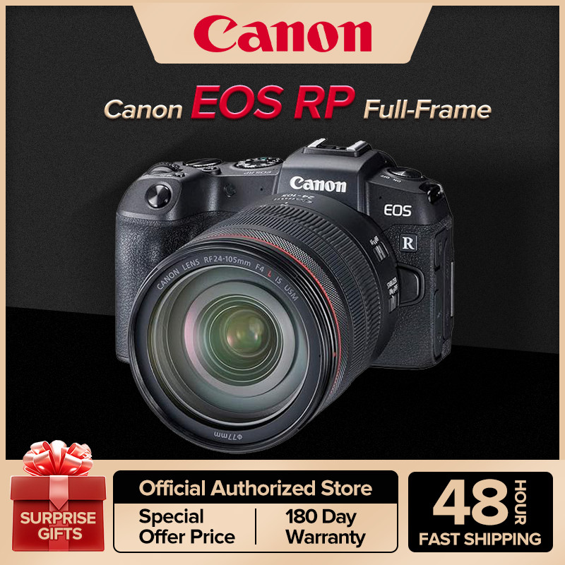 Jual Canon EOS RP Full-Frame Mirrorless Digital Professional Camera 4K Video Body Or With RF 24 ...