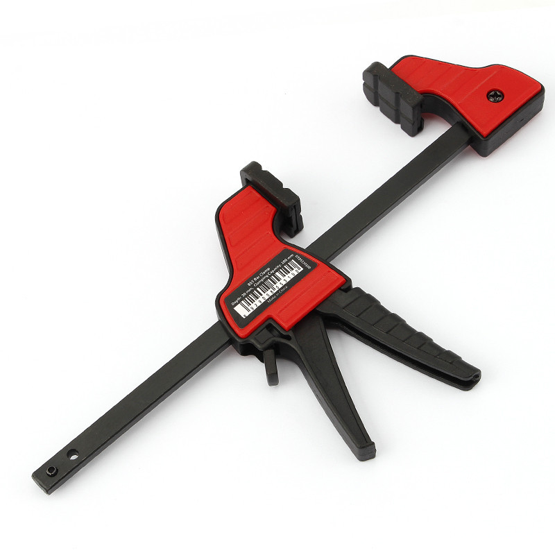 Jual 4 6 12 Inch Quick Ratchet F Clamp Heavy Duty Wood Working Work Bar ...