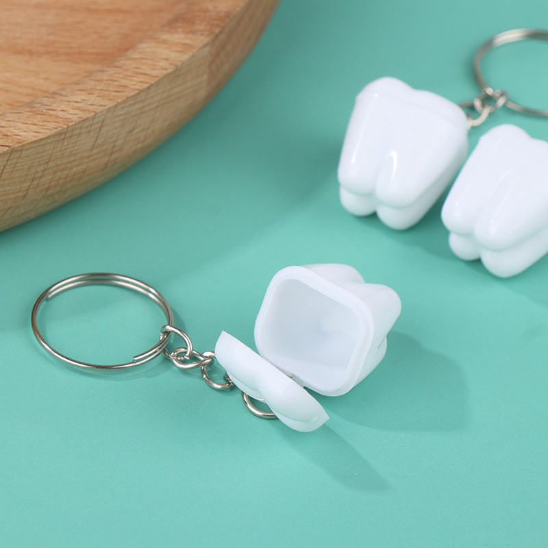 Jual 10pcs Tooth Shape Kids Milk Teeth Storage Boxes Child Baby ...