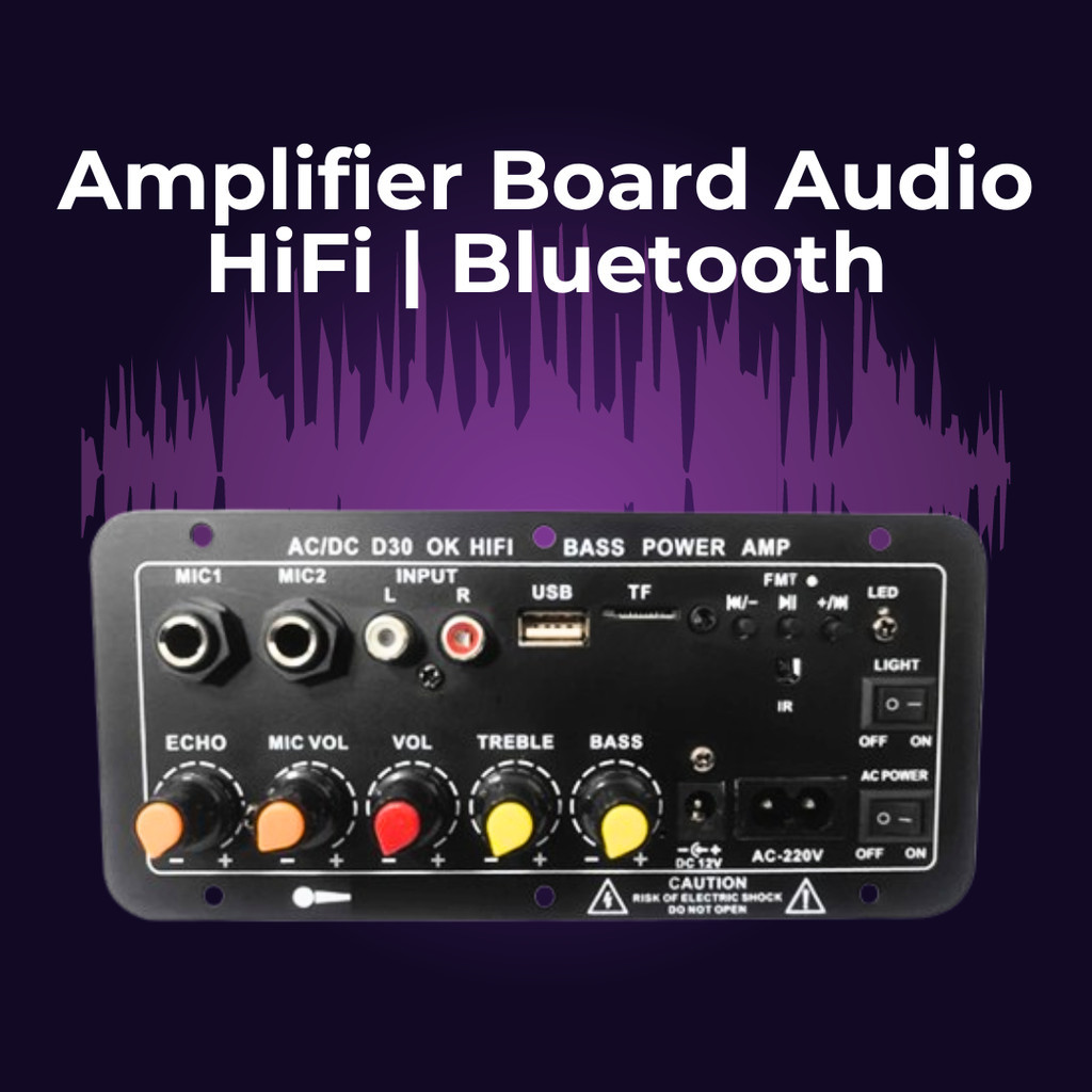 Jual SMART TaffSTUDIO Amplifier d30 amplifier Bluetooth USB Subwoofer ...