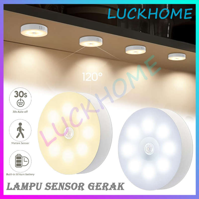 Jual Lampu Sensor Gerak Magnetic Motion Sensor Lampu Serbaguna Night ...