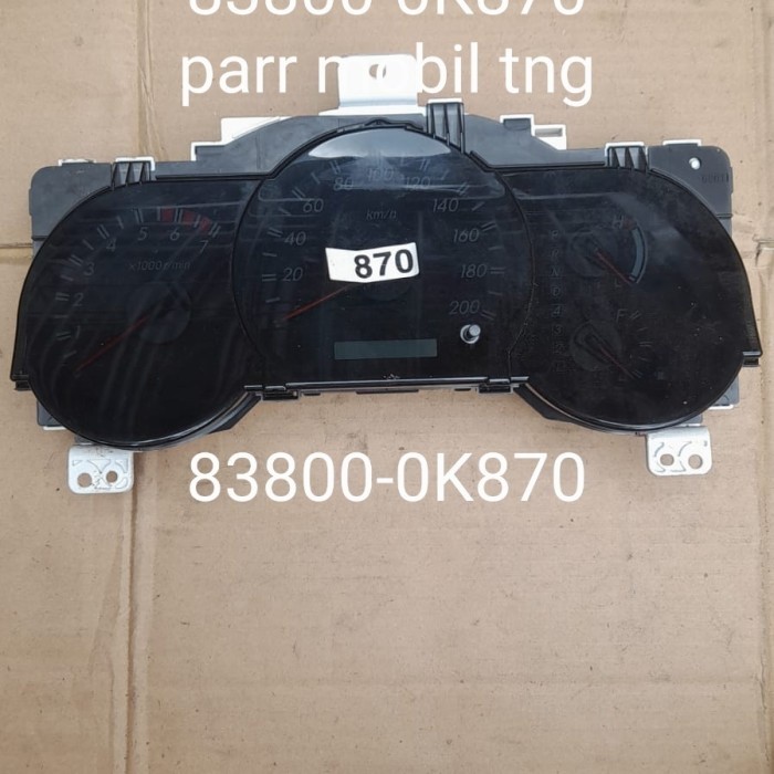 Jual Spidometer Speedometer Kilometer Toyota Fortuner Bensin At 83800 ...