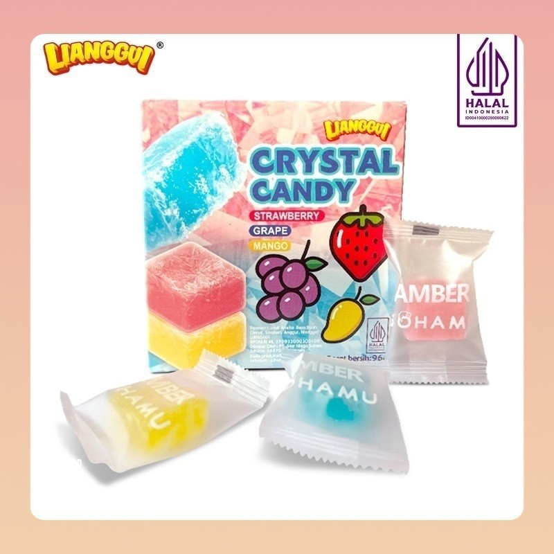 Jual [Harga promosi diskon]LIANGGUI CRYSTAL CANDY Lianggui Rasa Leci ...