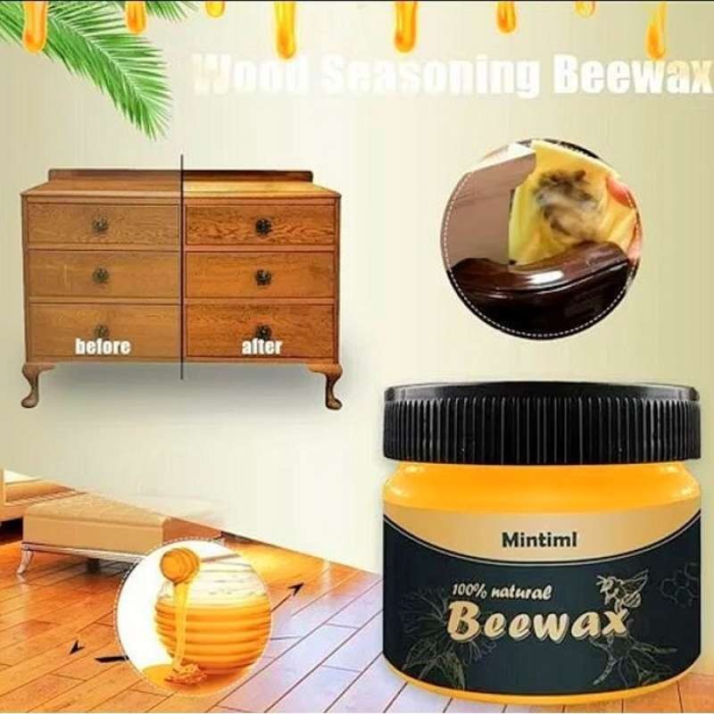 Jual BEEWAX BEESWAX Pembersih Pengkilap Pemoles Lantai Meja Kursi ...