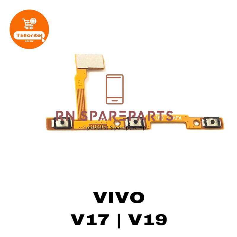 Jual FLEXIBLE ON OFF VOLUME VIVO V17 / FLEKSIBEL TOMBOL POWER VIVO V19 ( Recha Spareparts ...