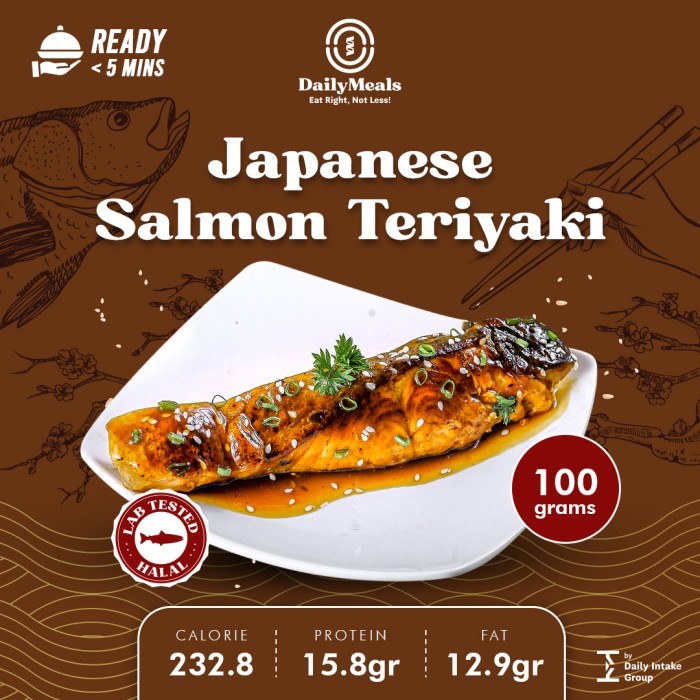 Jual Lauk Frozen Siap Masak - Japanese Salmon Teriyaki (Meal Prep ...