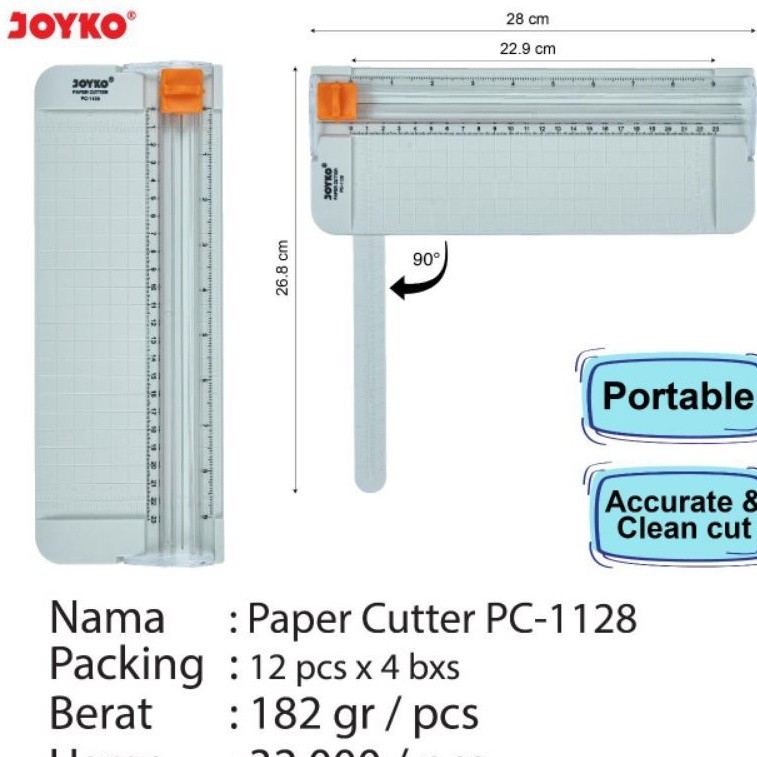 Jual joyko paper cutter PC-1128 | Shopee Indonesia