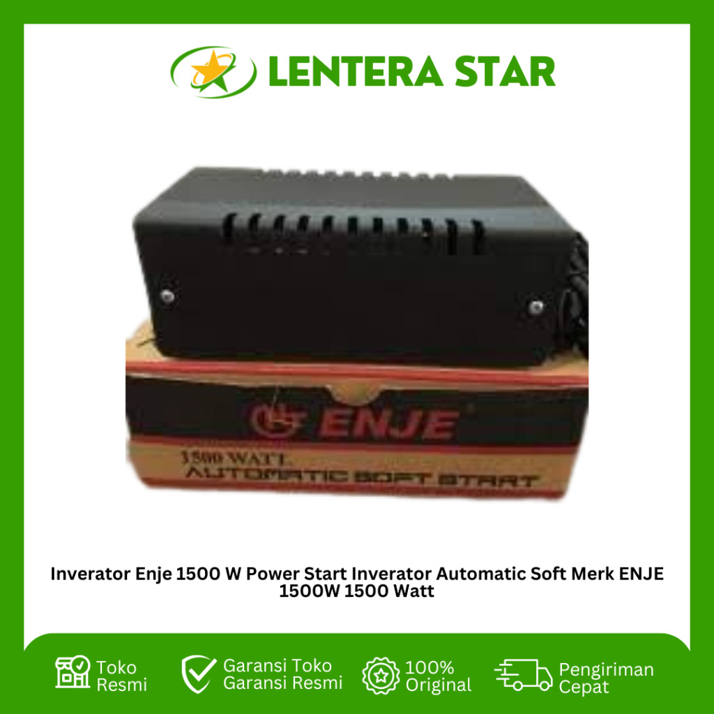 Jual Inverator Enje 1500 W Power Start Inverator Automatic Soft Merk ...