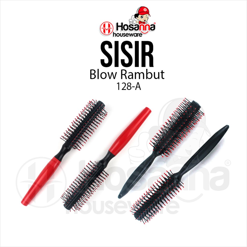 Jual Sisir Blow Hitam / Sisir Rambut Anti Kusut Blow Styling | Shopee ...