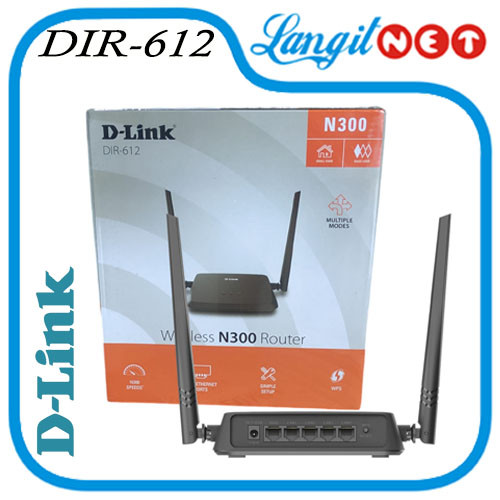Jual DLINK DIR-612 N300 WIRELESS ROUTER | Shopee Indonesia