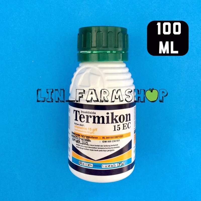 Jual 100%ORI TERMIKON 15 EC 100 ML INSEKTISIDA ( Alfametrin 15 g/l ...