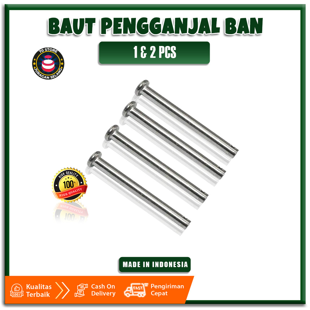 Jual BAUT GANJALAN BAN MOBIL RUBBER WHEEL STOPPER BAUT PENGGANJAL BAN ...