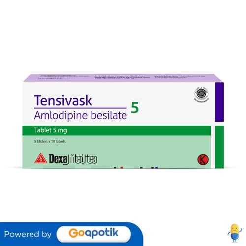 Jual Tensivask 5 Mg Box 50 Tablet | Shopee Indonesia