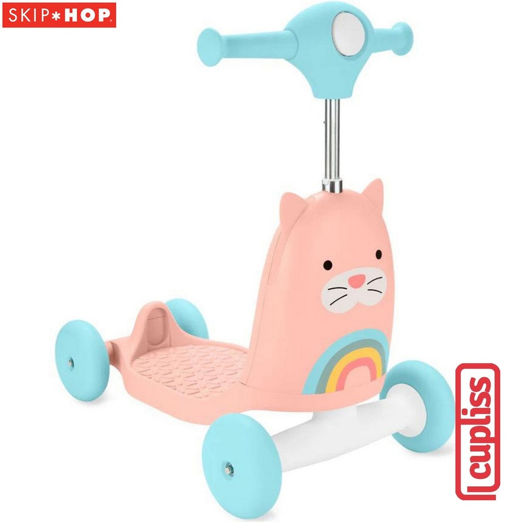 Jual Skip Hop Original Zoo Ride On 3in1 186310 Cat SkipHop Scooter Anak ...
