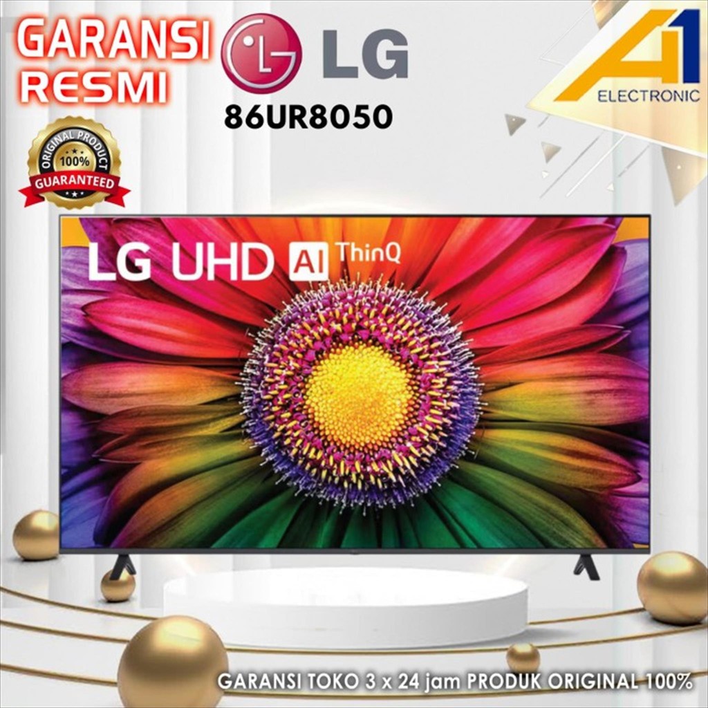 Jual LG LED TV 86UR8050PSB / 86UR8050 Smart TV 86 Inch 4K UHD HDR ...