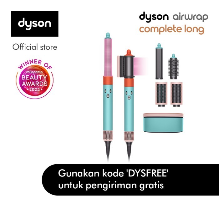 Jual Dyson Airwrap ™ Hair Multi-styler Complete Long HS05 (Ceramic Pop ...