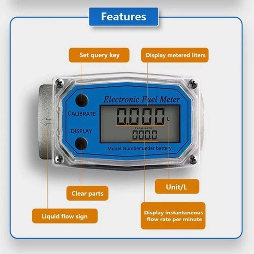 Jual Flow meter solar Digital Flow meter Bbm Digital 2 inch Digital ...