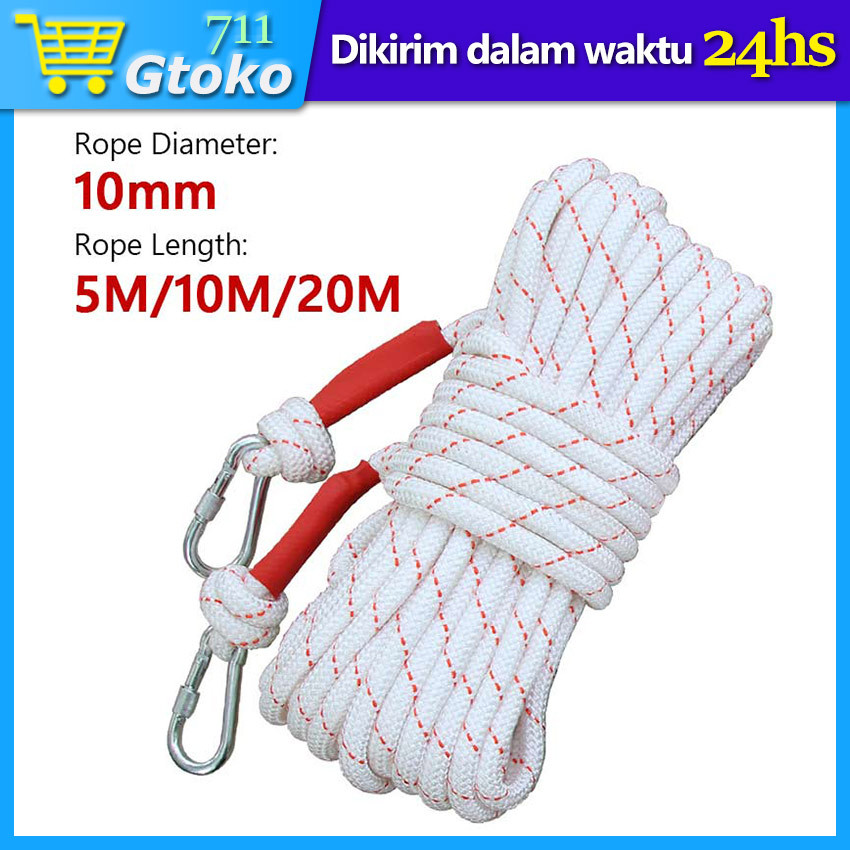 Jual Tali Paracord Karmantel Safety Belt Kerja Proyek Tali Derek Mobil ...