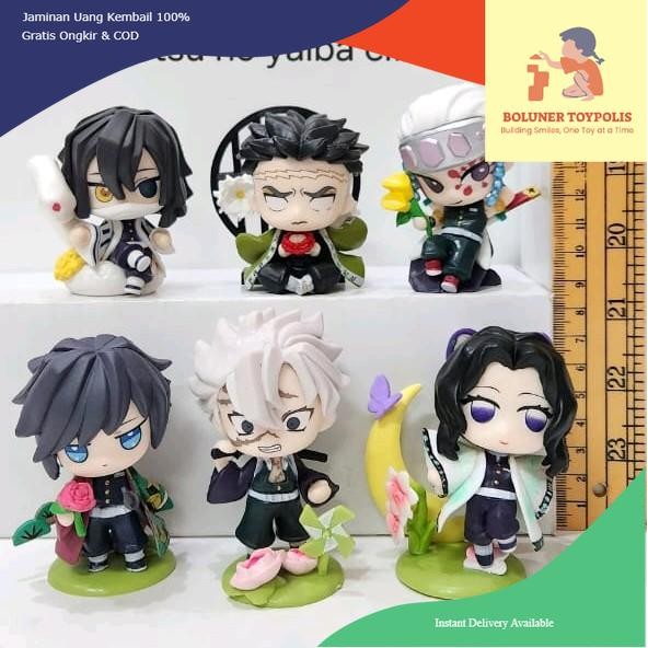 Jual Figure Set Demon Slayer Hashira Kimetsu no yaiba giyu shinobu ...