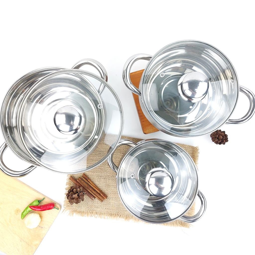 Jual Horeca - Panci Labu Panci Sop Panci Rebus Ukuran 16 18 20 CM Panci ...