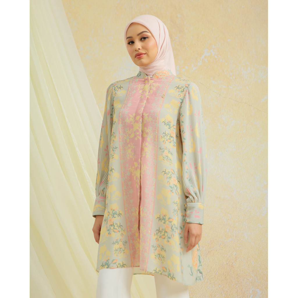 Jual Muda Official Nattaya Tunic - Cotton Candy | Shopee Indonesia