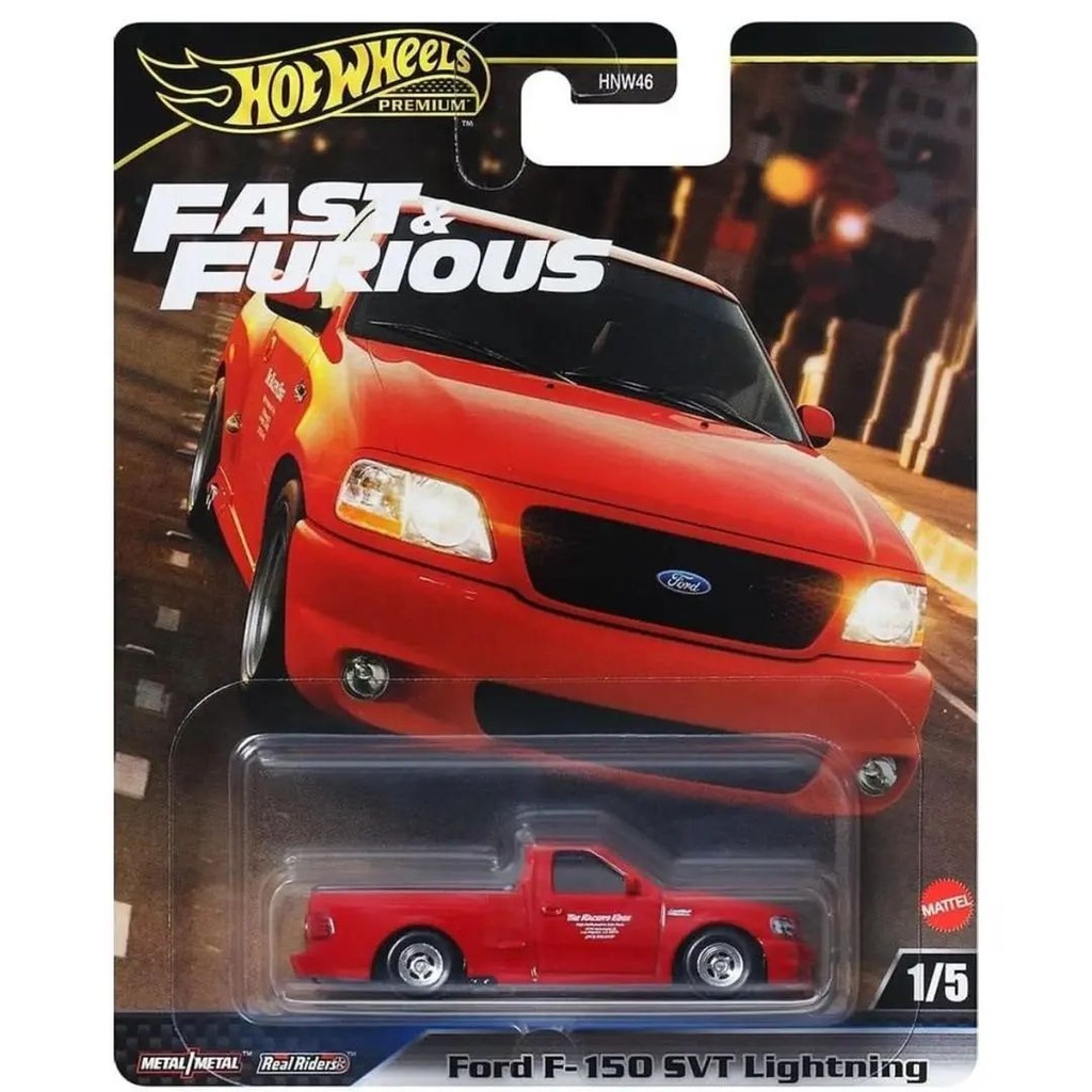 Jual Hot Wheels Premium FNF Ford F-150 SVT Lightning Merah FREE ...