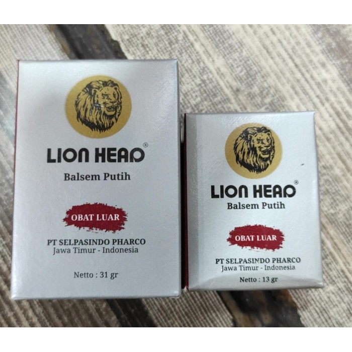 Jual BALSEM LION HEAD Balsem Putih - Besar | Shopee Indonesia