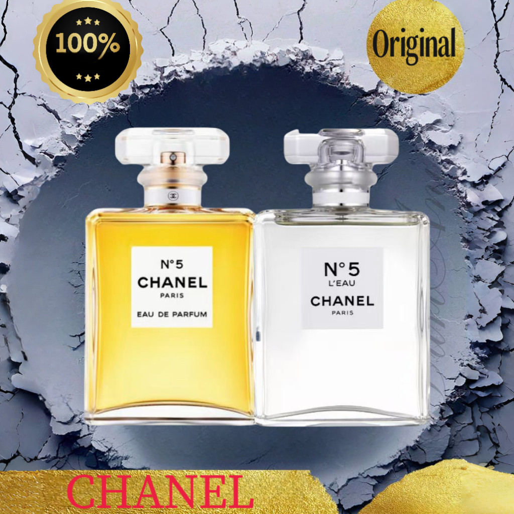Jual [100% Asli Original] CHANEL Parfum N°5 L'EAU Eau de Toilette Spray/N°5 Eau de Parfum Spray ...