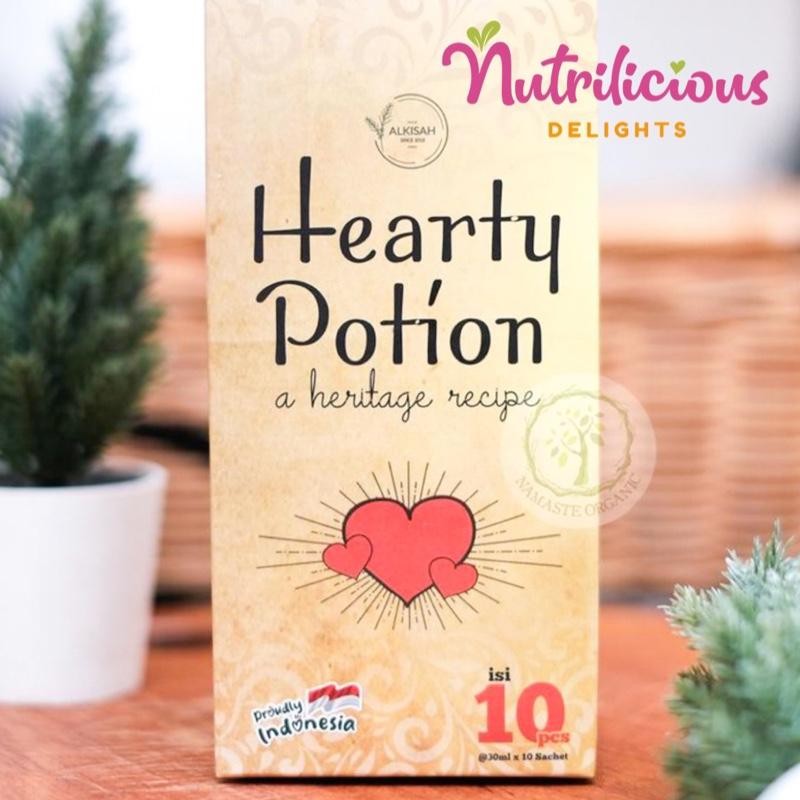 Jual 1 Kotak Isi 10 Sachet 30 ml Hearty Potion Namaste Organic Jamu ...