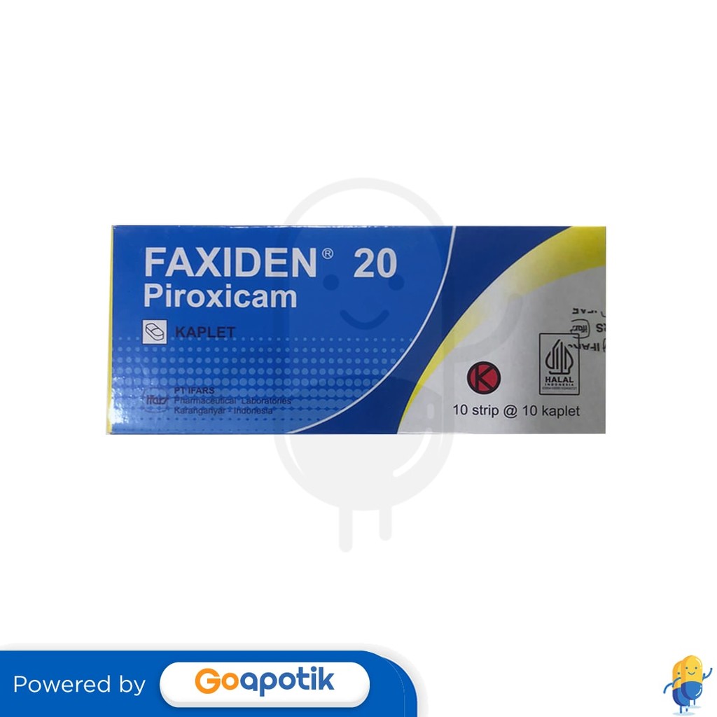 Jual Faxiden 20 Mg Box 100 Kaplet | Shopee Indonesia