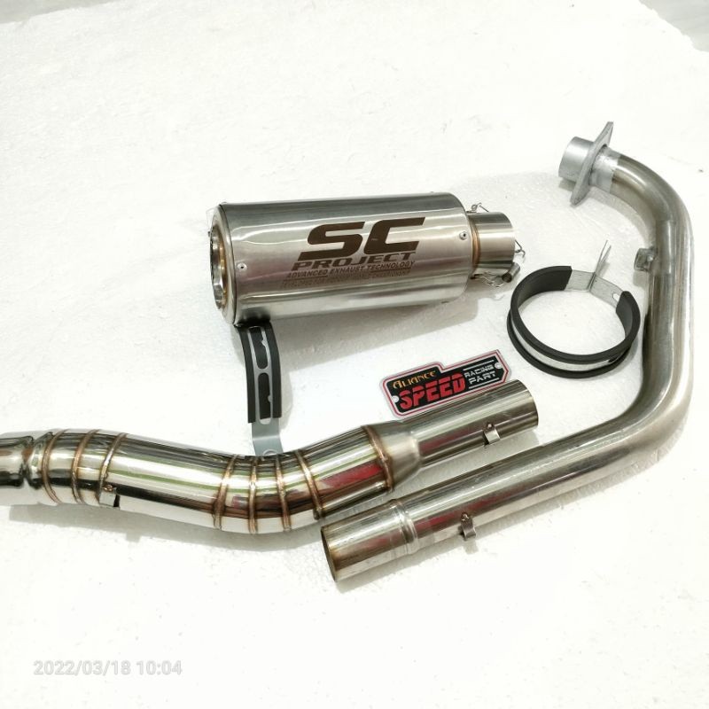 Jual Knalpot SC project TITAN SONIC R15 V3 VIXION CB150R CBR150R GSX R ...