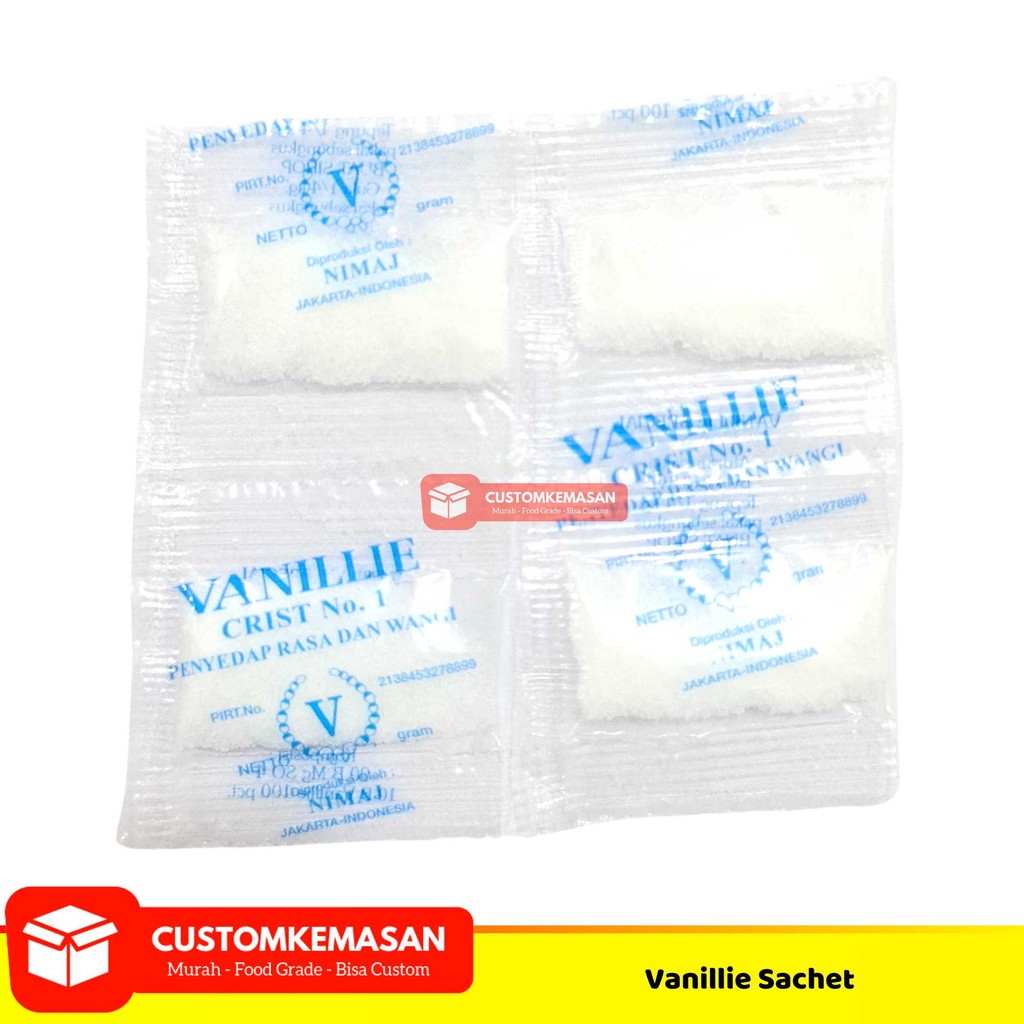 Jual Vanillie Sachet / Vanili bubuk W / Bubuk Vanillie / Vanili bubuk ...