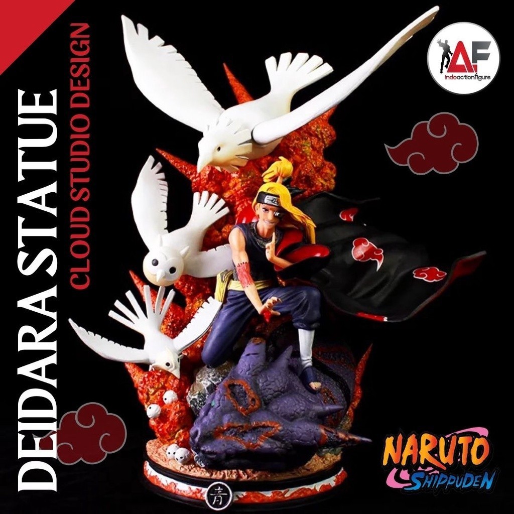 Jual Limited Statue Action Figure Naruto Deidara Akatsuki cloud studio ...