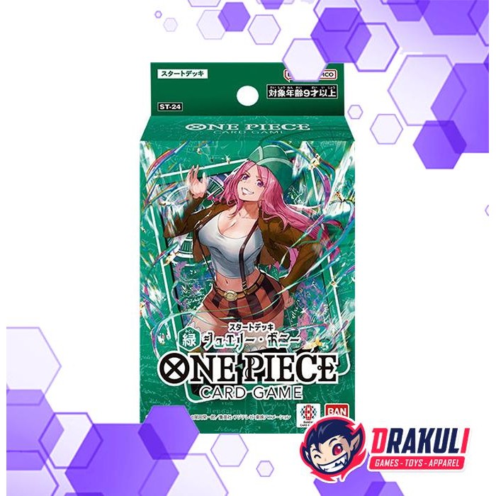 Jual One Piece Card Game Starter Deck - Jewelry Bonney ST24 / ST-24 ...