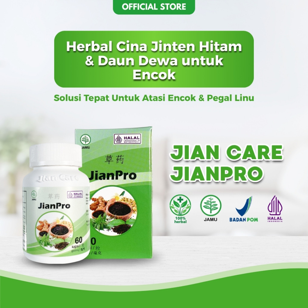 Jual Jian Care Jianpro - Obat Herbal Cina 100% Alami untuk Encok ...