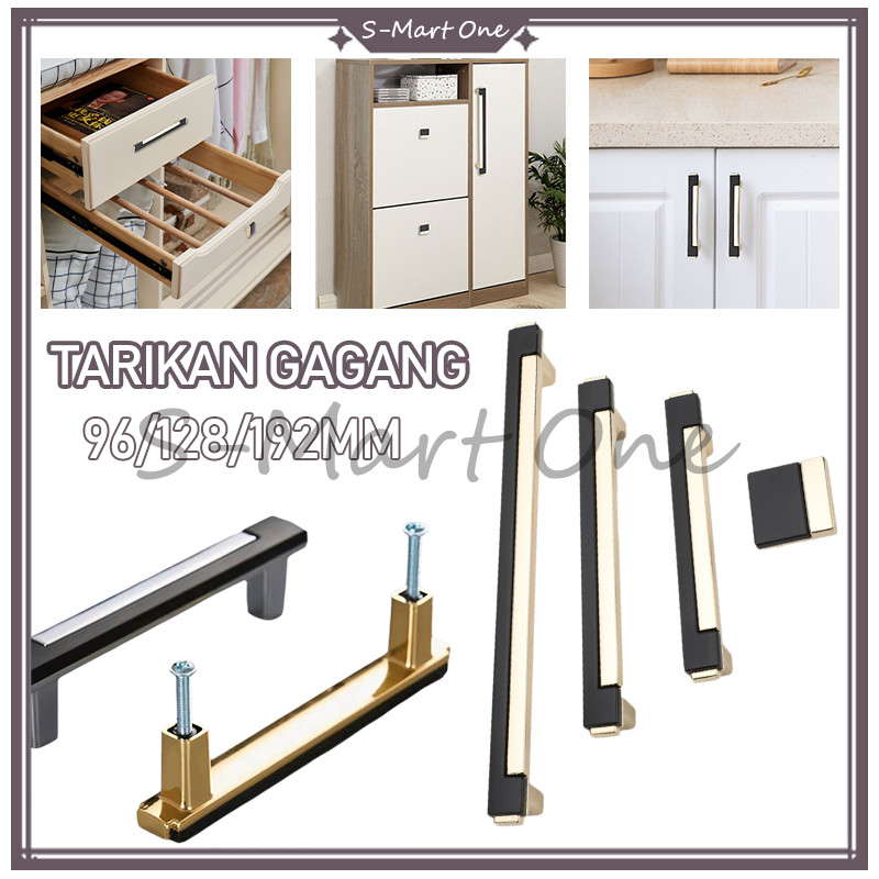 Jual SM Lemari Handle Lemari Handle Hitam Black Tarikan Laci Minimalis ...