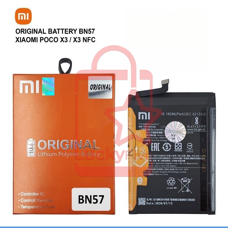 Jual BATERAI POCO X3 PRO / POCO X3 / POCO X3 NFC KODE BN57 100% ...