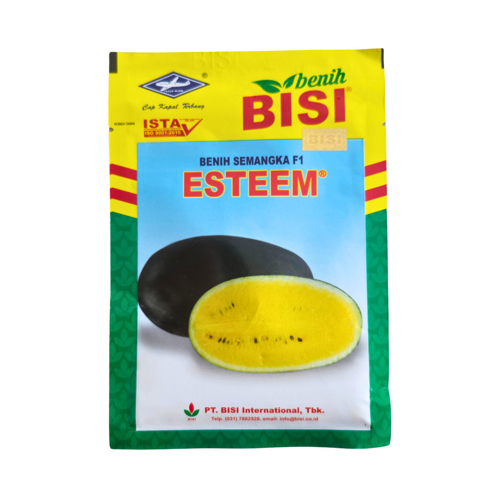 Jual Semangka Esteem F1 20gr Original Bisi Buah Lonjong Kulit Tebal ...