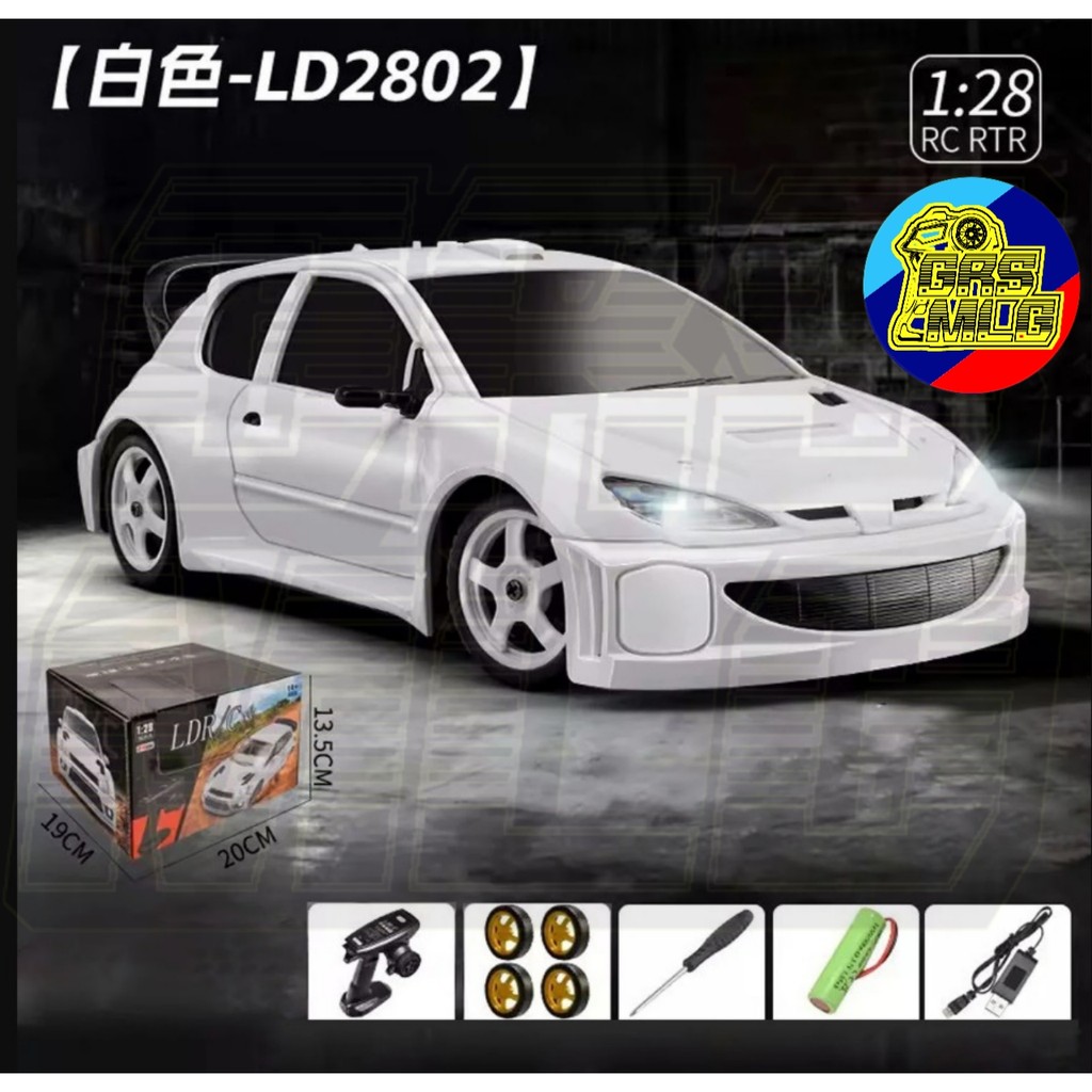 Jual LDRC LD2802 LANDA POLO RC DRIFT 1:28 4WD FULL PROPO | Shopee Indonesia