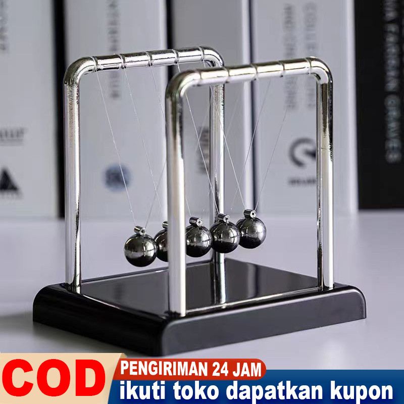Jual Newton S Cradle Pajangan Meja Pendulum Newton Hiasan Meja Shopee