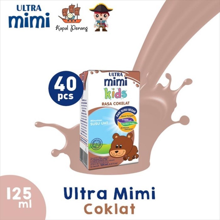 Jual Ultra Mimi Chocolate 40 x 125mL | Shopee Indonesia