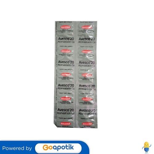 Jual Avesco 20 Mg Strip 10 Kaplet | Shopee Indonesia