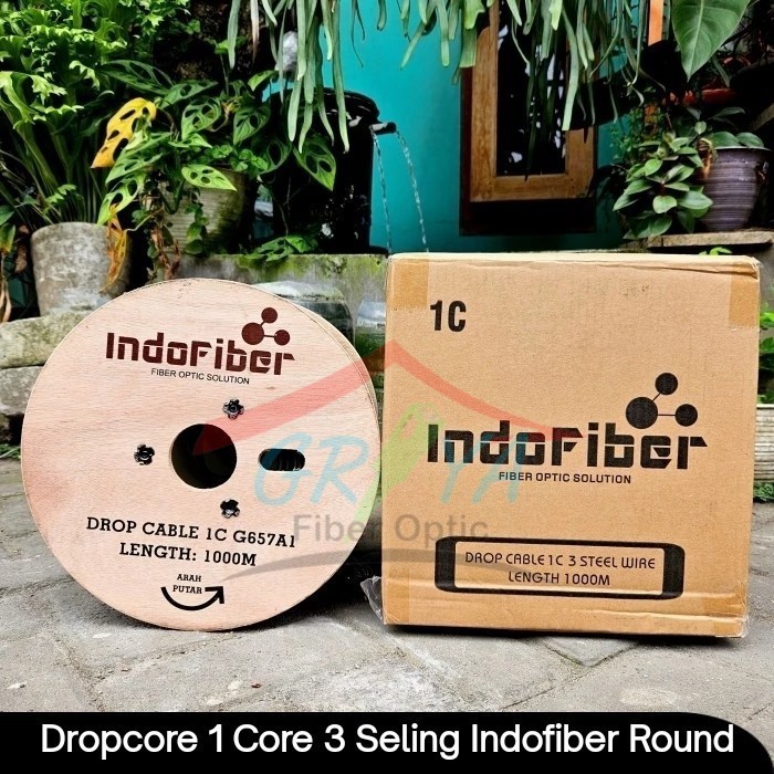 Jual Dropcore 1 Core 3 Seling Round DC 1c 3s Merk Indofiber | Shopee Indonesia