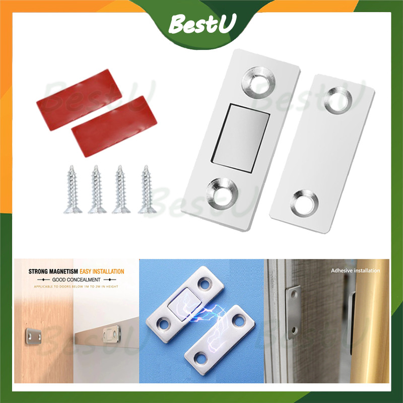 Jual 5pcs Magnetic Door Closer Catches/ Magnetic Door Closer Stopper ...