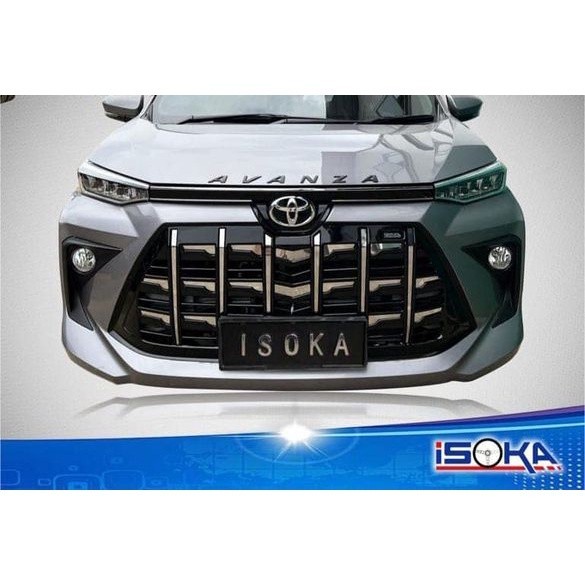 Jual Front Grill Depan Mobil AVANZA 2022 Type G Alphard Style | Shopee ...